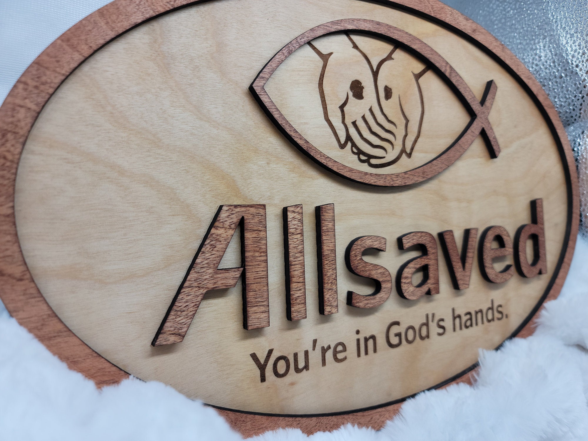 God's Hands CUT FILE Religious Sign Wall Art | Etsy