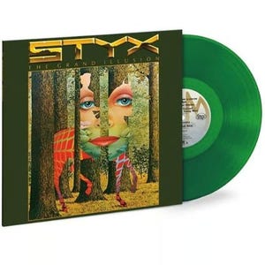 Styx the Grand Illusion LP ~ Limited Edition Colored Vinyl (green ...