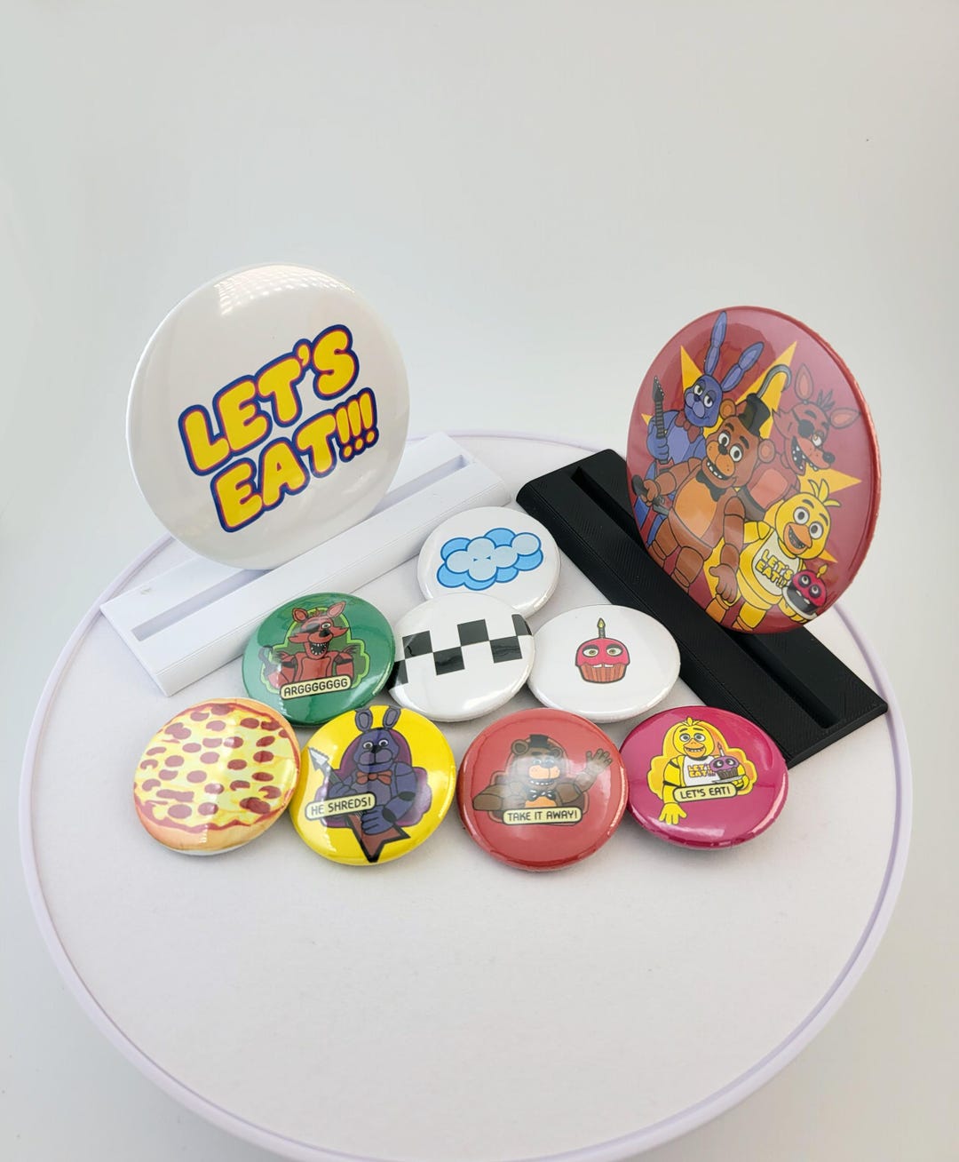 Freddy Fazbear’s Movie Button Set – FNAF Cosplay Accessory - Etsy