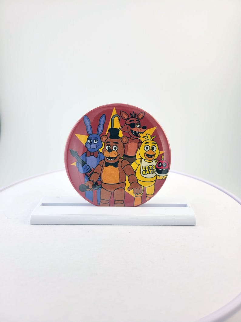 Freddy Fazbear’s Movie Button Set – FNAF Cosplay Accessory - Etsy