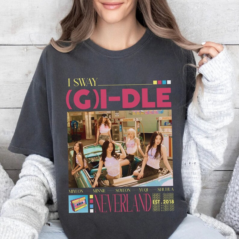 GIDLE Kpop Shirt, GI-DLE I Sway Kpop Sweatshirt, Gidle World Tour 2024 ...