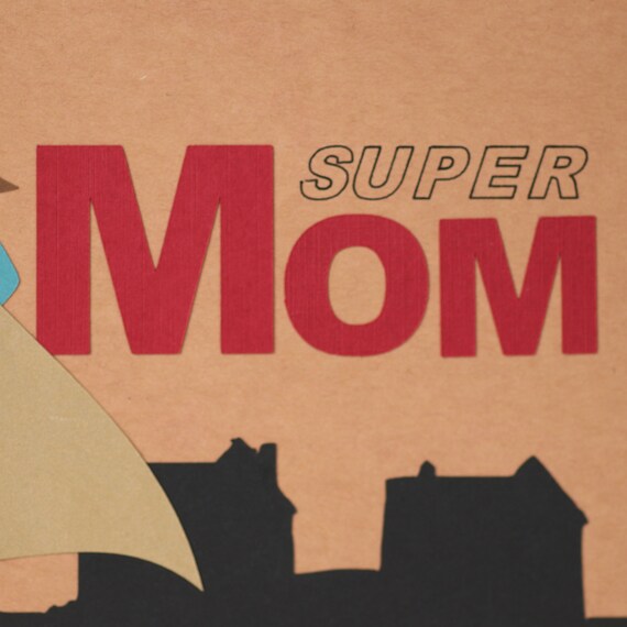 Mother's Day Card, A Super Card for a Super Mom! — Bibury & Company