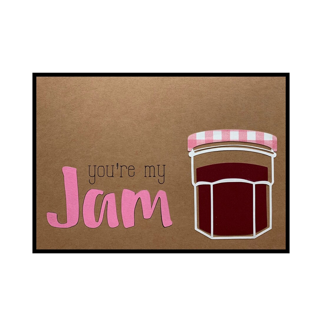 Anniversary Card, “you’re My Jam” - Etsy