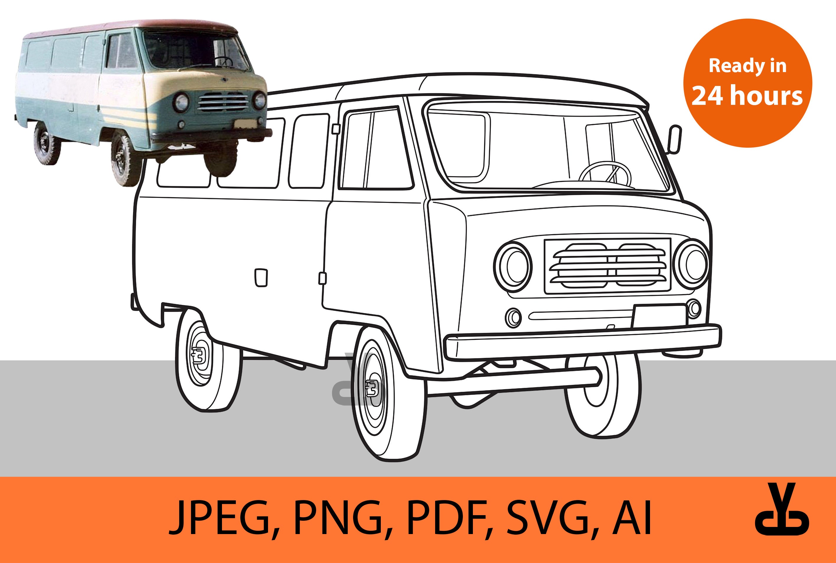 Custom Car Line Drawing, Car Illustration Drawing From Photo - Etsy