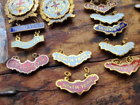 LITTLE SYSTEM Vintage 10k Gold Filled Methodist Year … - Gem