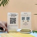 Custom Acrylic QR Code Sign: Social Media & Payment - Etsy