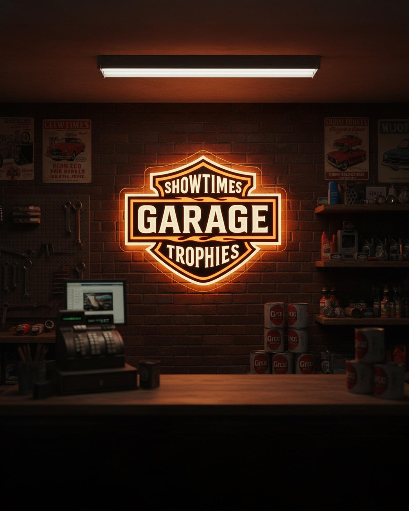 Custom 3D Print Lightbox, Business Logo Sign 3D Outside Lightsbox - Etsy