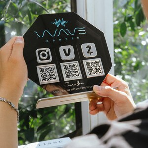 Custom Multi QR Code Sign | Payment Sign | Social Media QR Code Sign ...