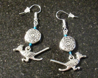 Roadrunner Earrings | Etsy