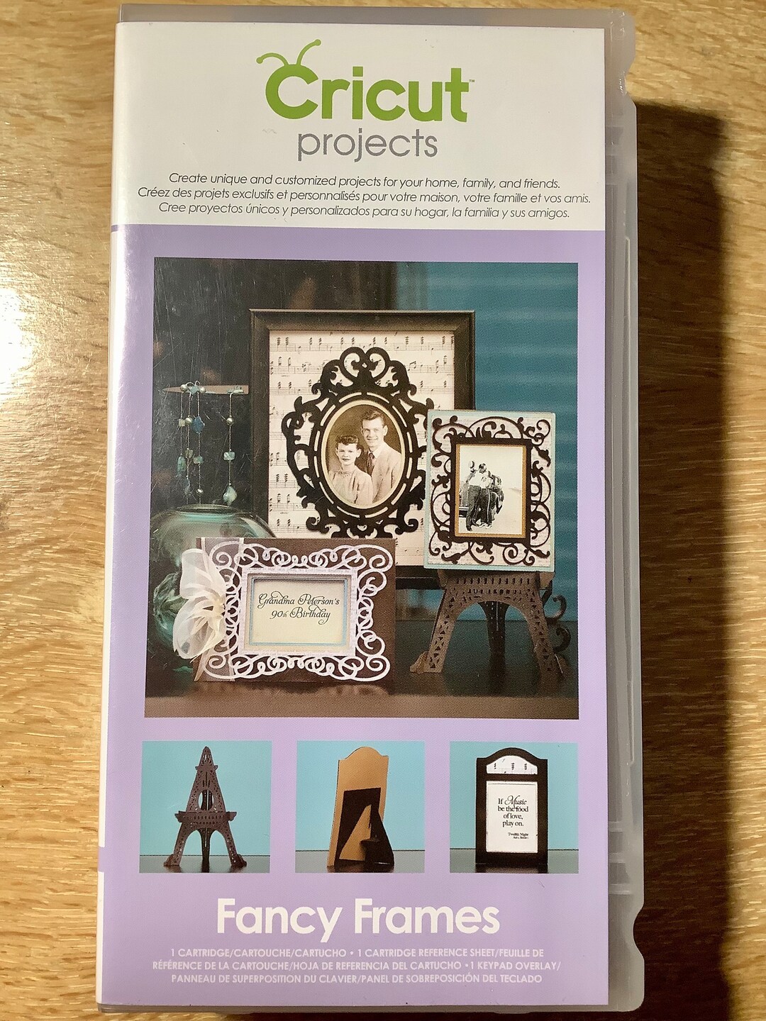 Cricut Projects Cartridge Fancy Frames - Etsy