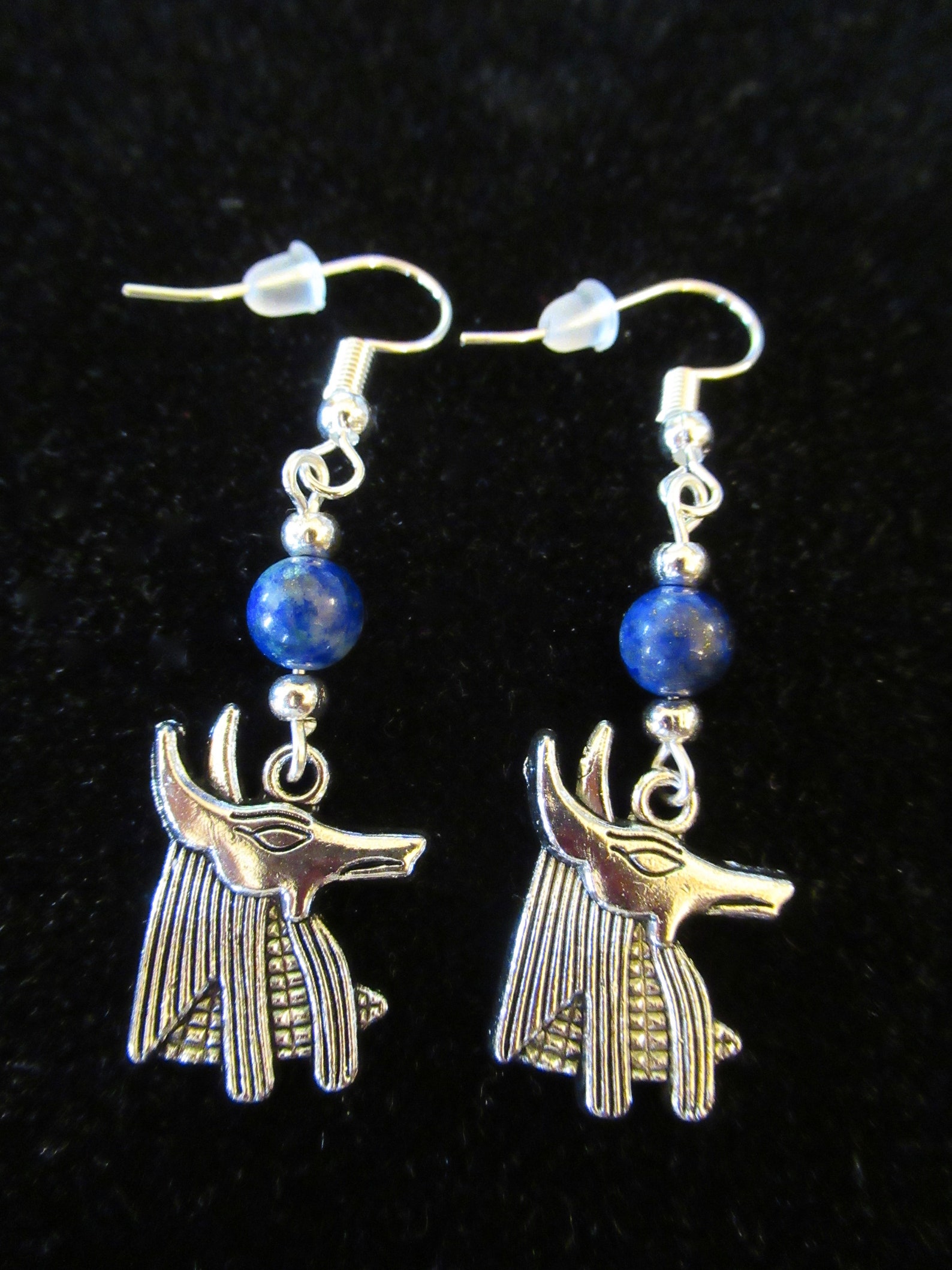 Anubis Chrysocolla Bead Ancient Egyptian Jackal Underworld God Bead ...