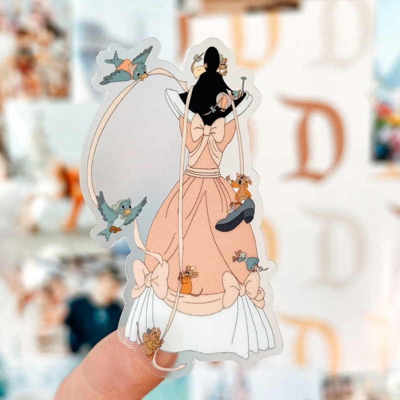 Cinderella Stickers - Etsy