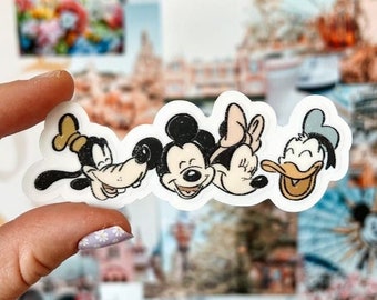 Mickey Mouse Laptop Sticker - Etsy