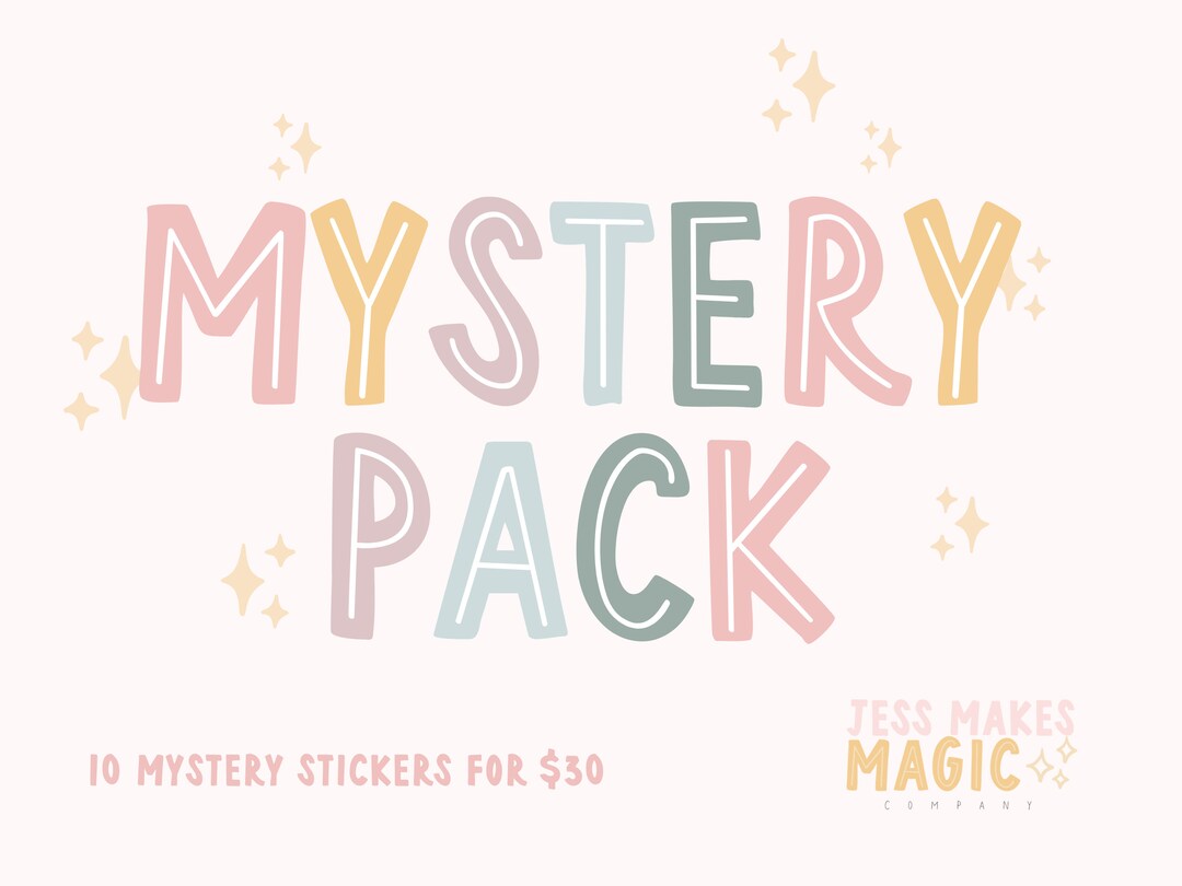 Mystery Pack 10 Random Stickers From the JMMCO Shop - Etsy