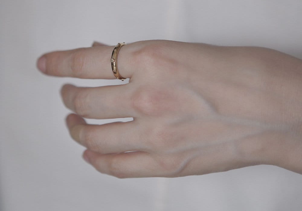 Michael Rosary Ring Basic Rosary Ring 14K 18K Gold Ring | Etsy