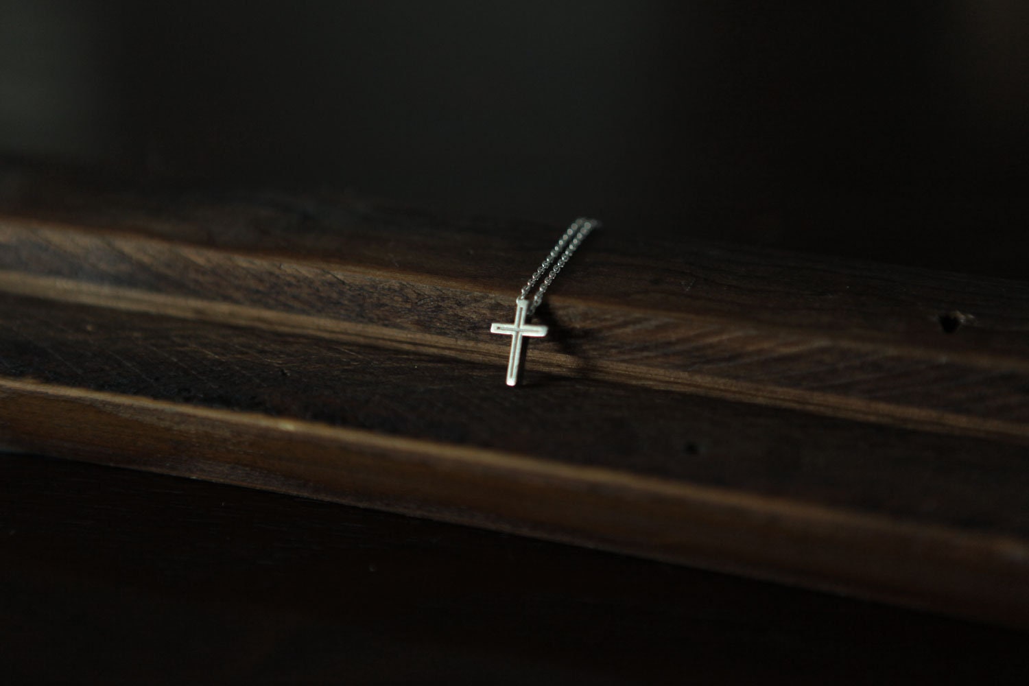 Agape Cross Necklace Sterling Silver Cross Necklace Sterling - Etsy UK