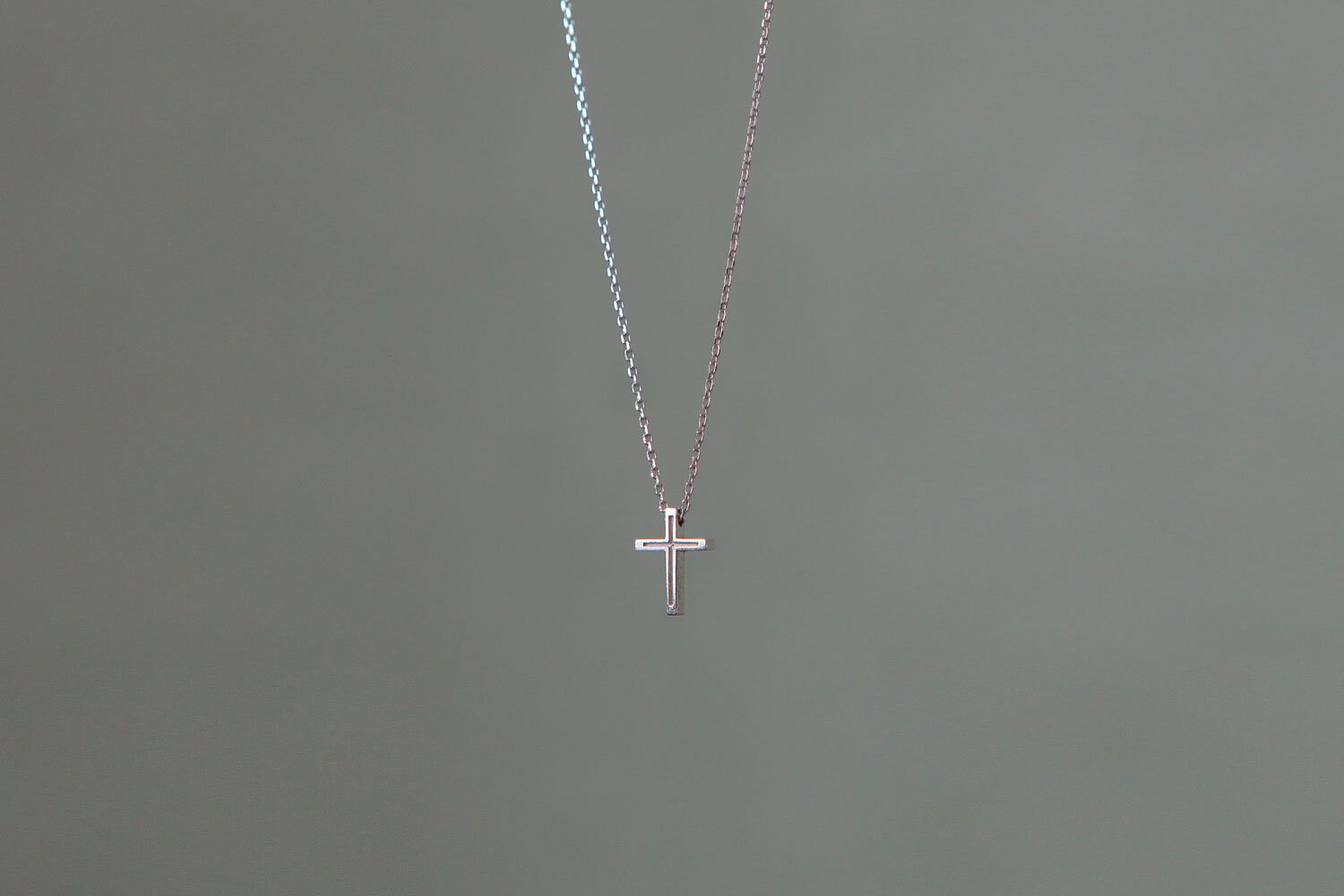Agape Cross Necklace Sterling Silver Cross Necklace Sterling - Etsy