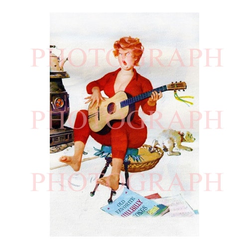 Hilda in the Sea Vintage Pin-up Remastered Prime Reproduction - Etsy