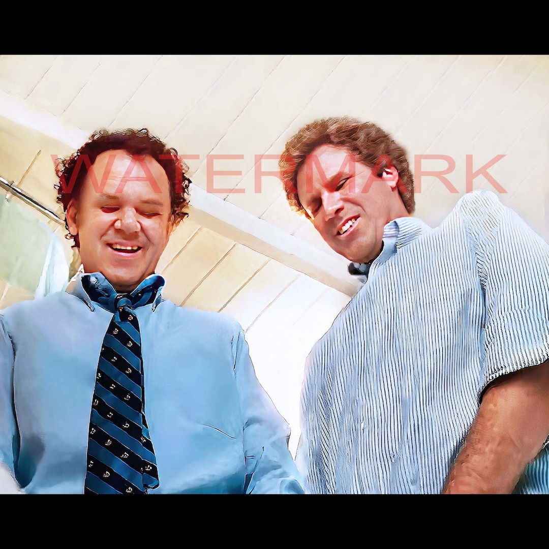 Step Brothers Sword Fight Scene Comedy Toilet Scene Print Funny ...