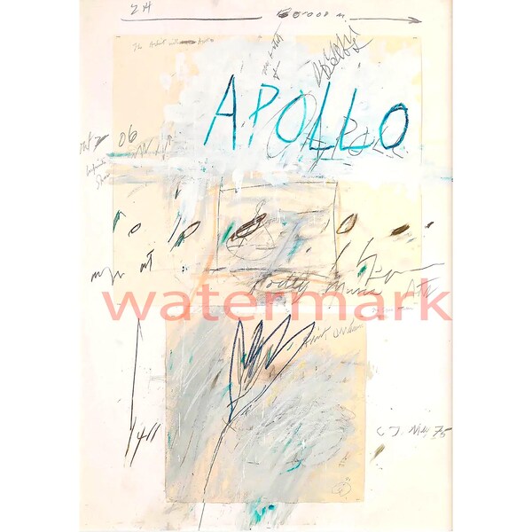 Cy Twombly Poster - Etsy