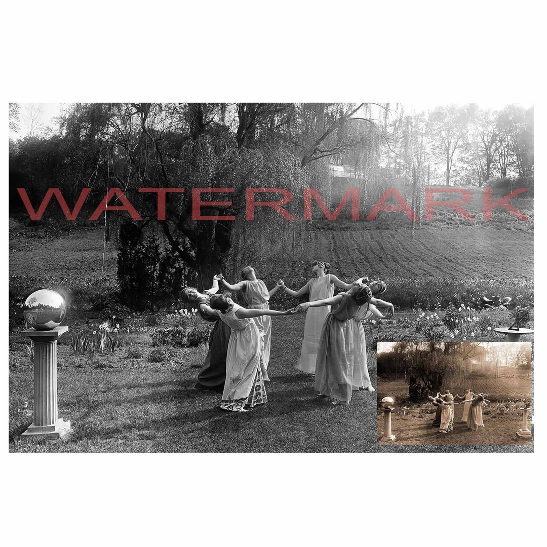 Circle of Witches Digital Reproduction From the Original 1916 A Quality ...