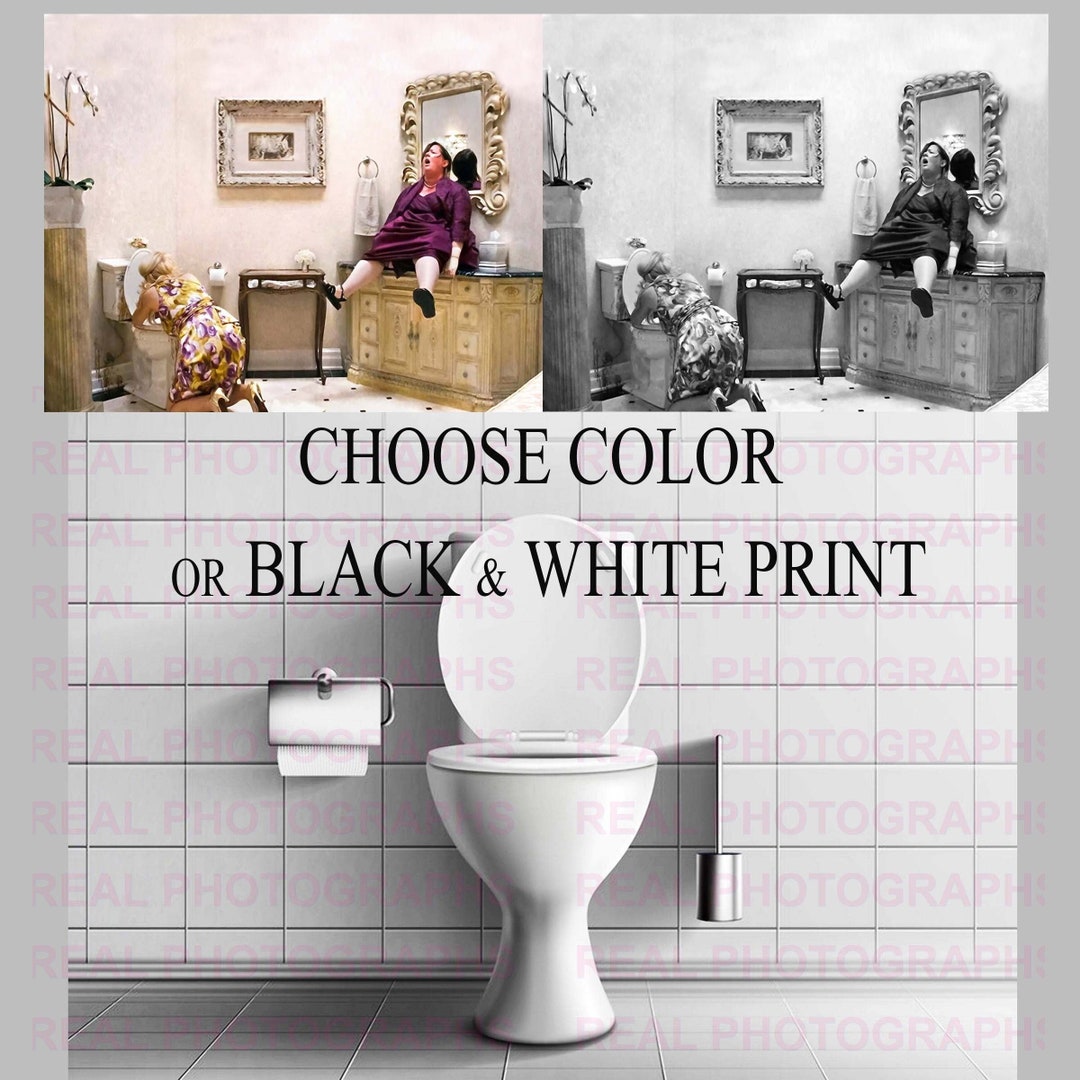 Bridesmaids Movie Print Funny Bathroom Comedy Poster Toilet - Etsy
