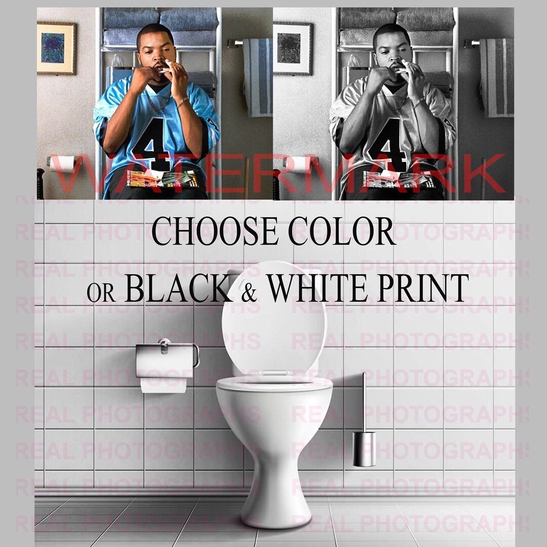 Ice Cube Next Friday Movie Still Print Funny Craig Jones Bathroom ...