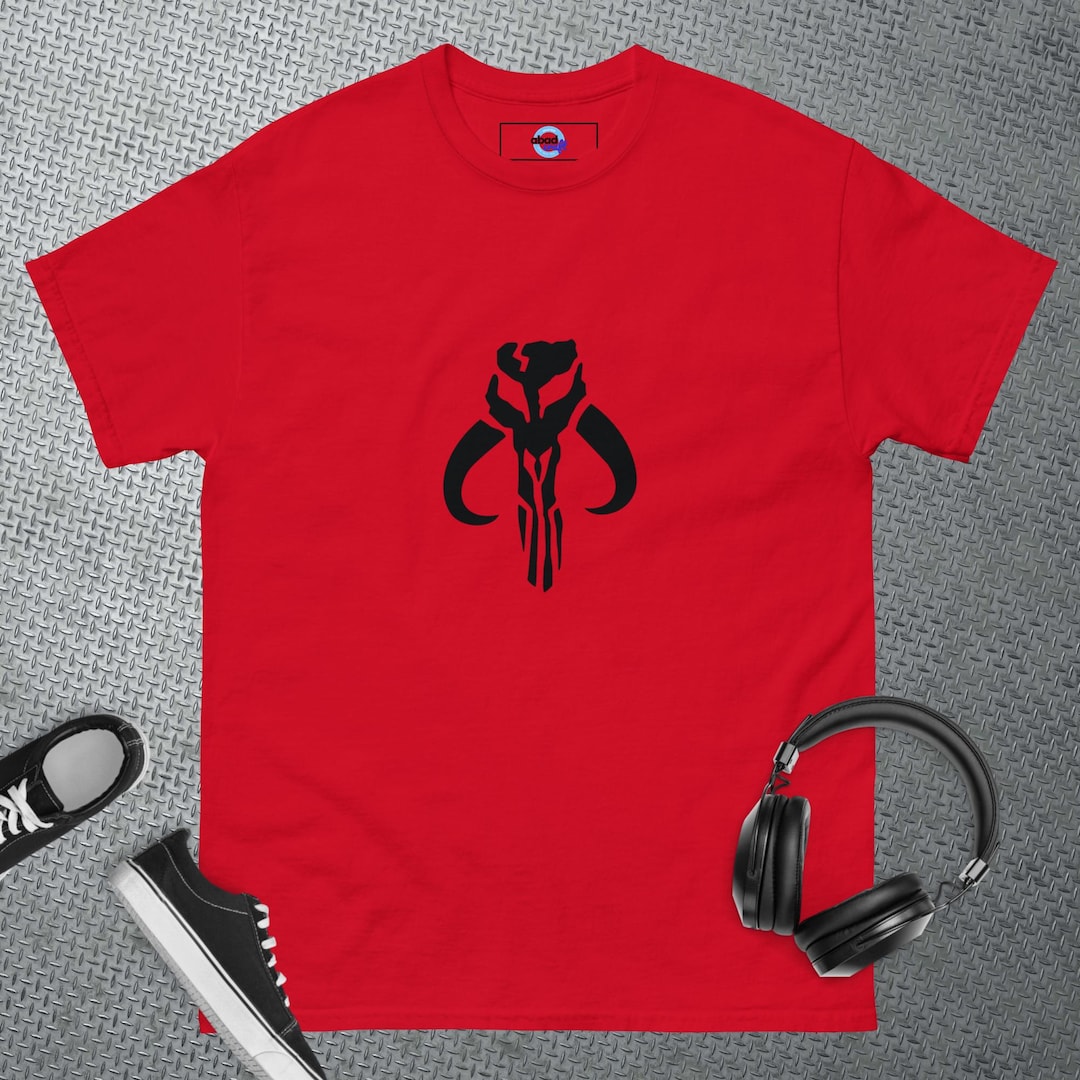 Mythosaur Skull T-shirt – Bounty Hunter Emblem Shirt – Unisex - Etsy