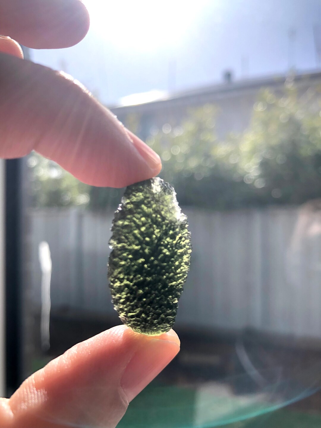 Moldavite Crystal (RARE REAL) - Genuine Moldavite Green Moldavite Stone ...
