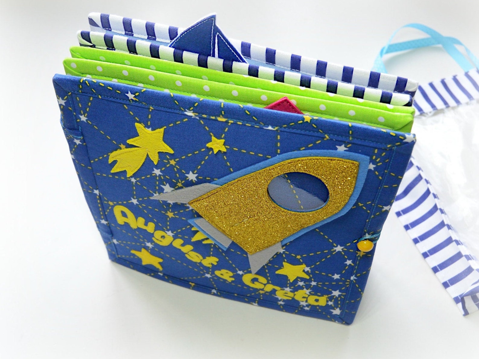 Personalised Quiet Book Fabric Busy Book Educational - Etsy