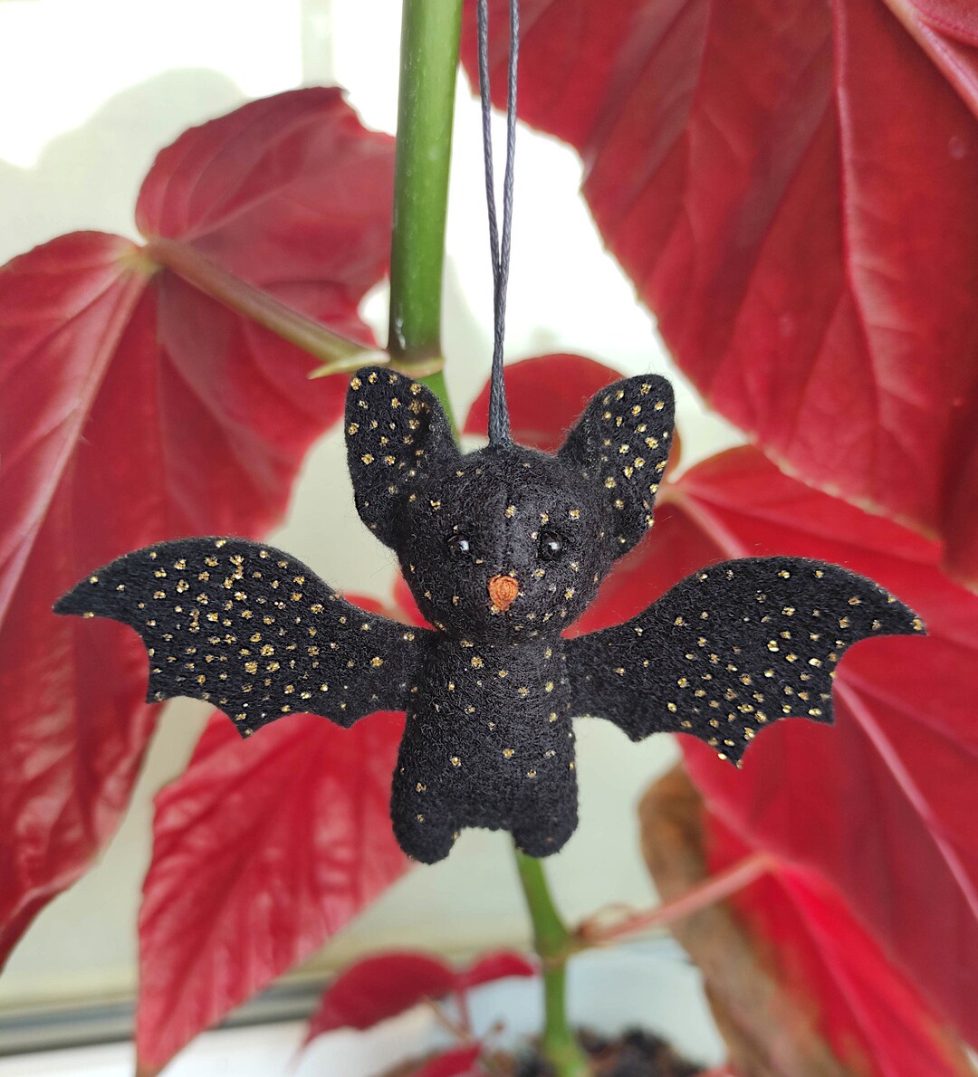 Felt Bat ~ Three Colorsoptions - Etsy