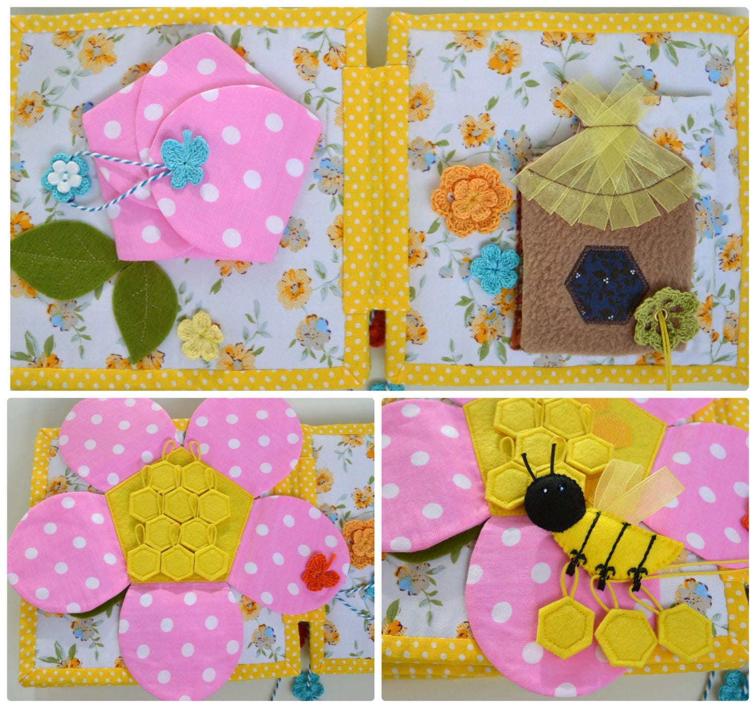 Personalized Book of nature Developmental Busy book toddler | Etsy