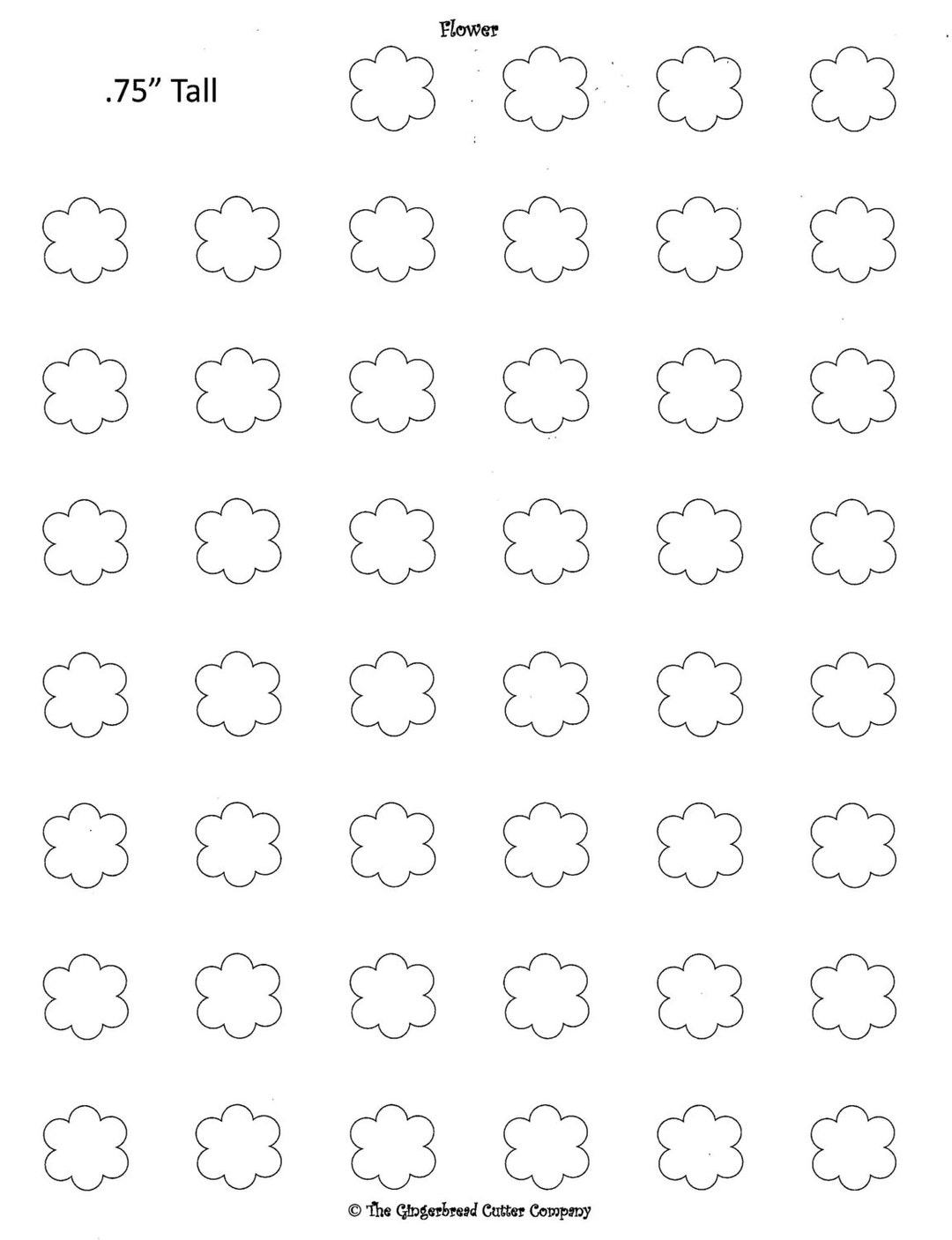 Flower Royal Icing Transfer Template Etsy Flower Royal Icing Transfer Template Etsy