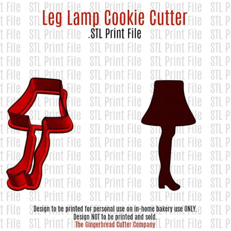 Leg Lamp Cookie Cutter - Etsy