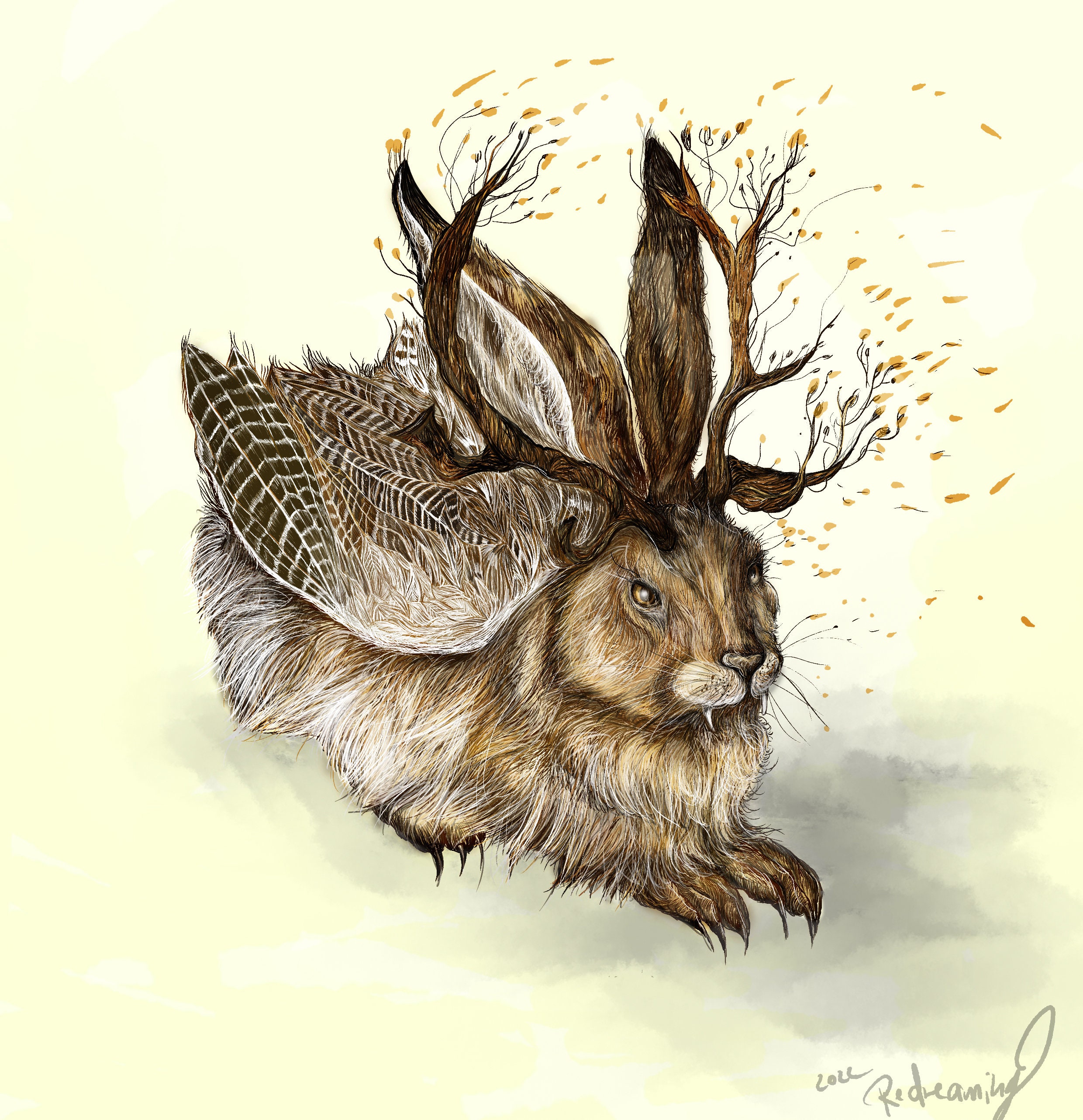 Wolpertinger Sketch