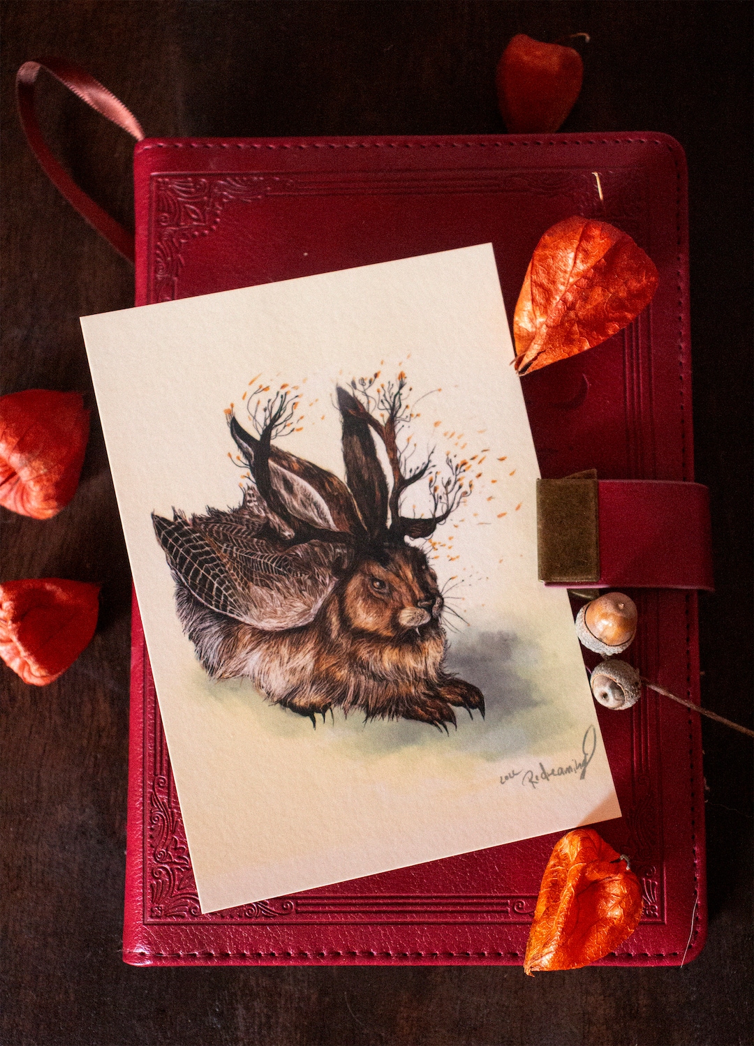 The Wolpertinger Art Print - Etsy
