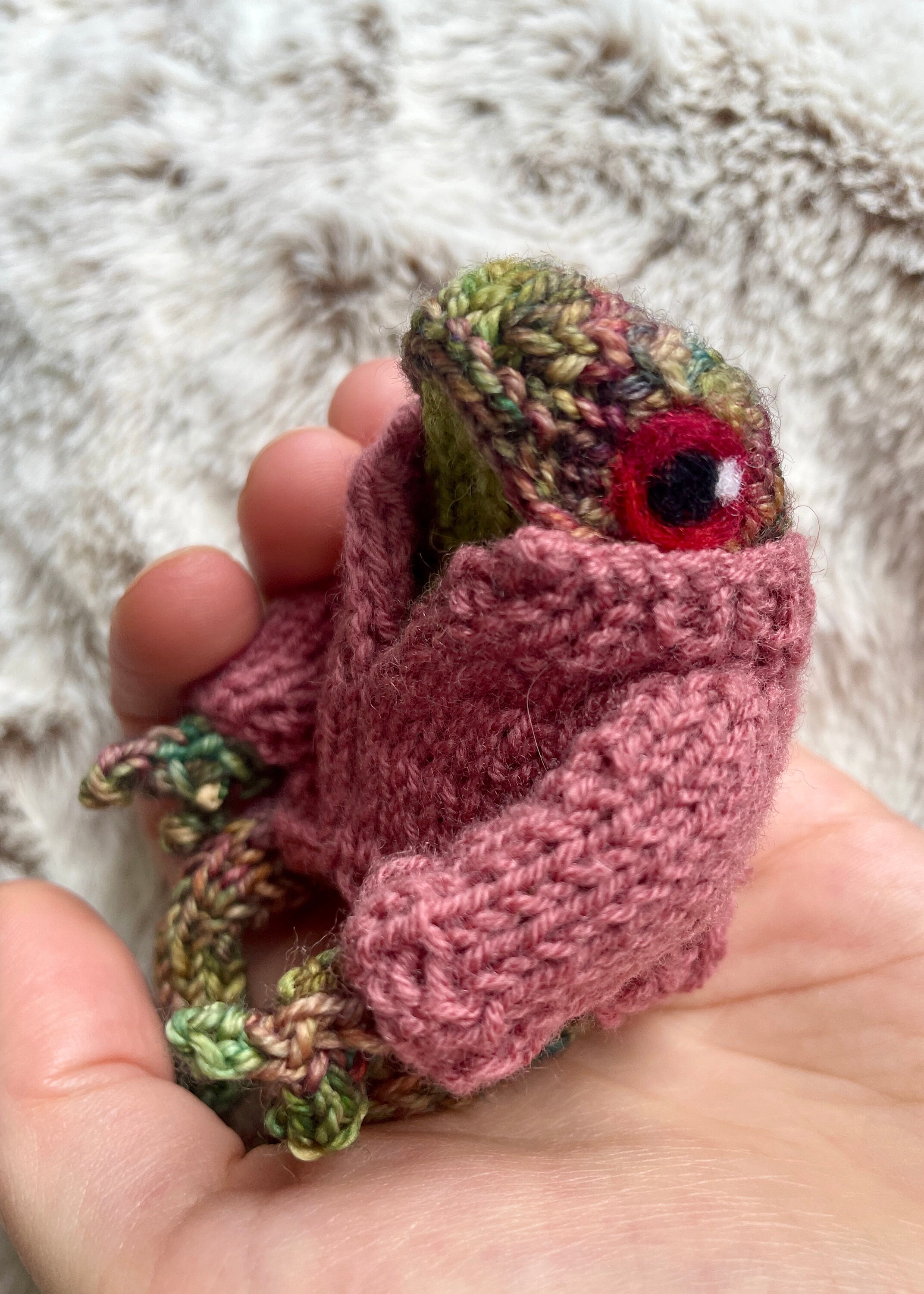 Otto | Hand Knit Frog With Sweater - Etsy