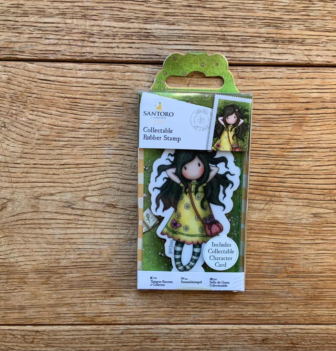 Santoro Gorjuss Collectable Mini Rubber Stamp No.43 Spring at Last - Etsy