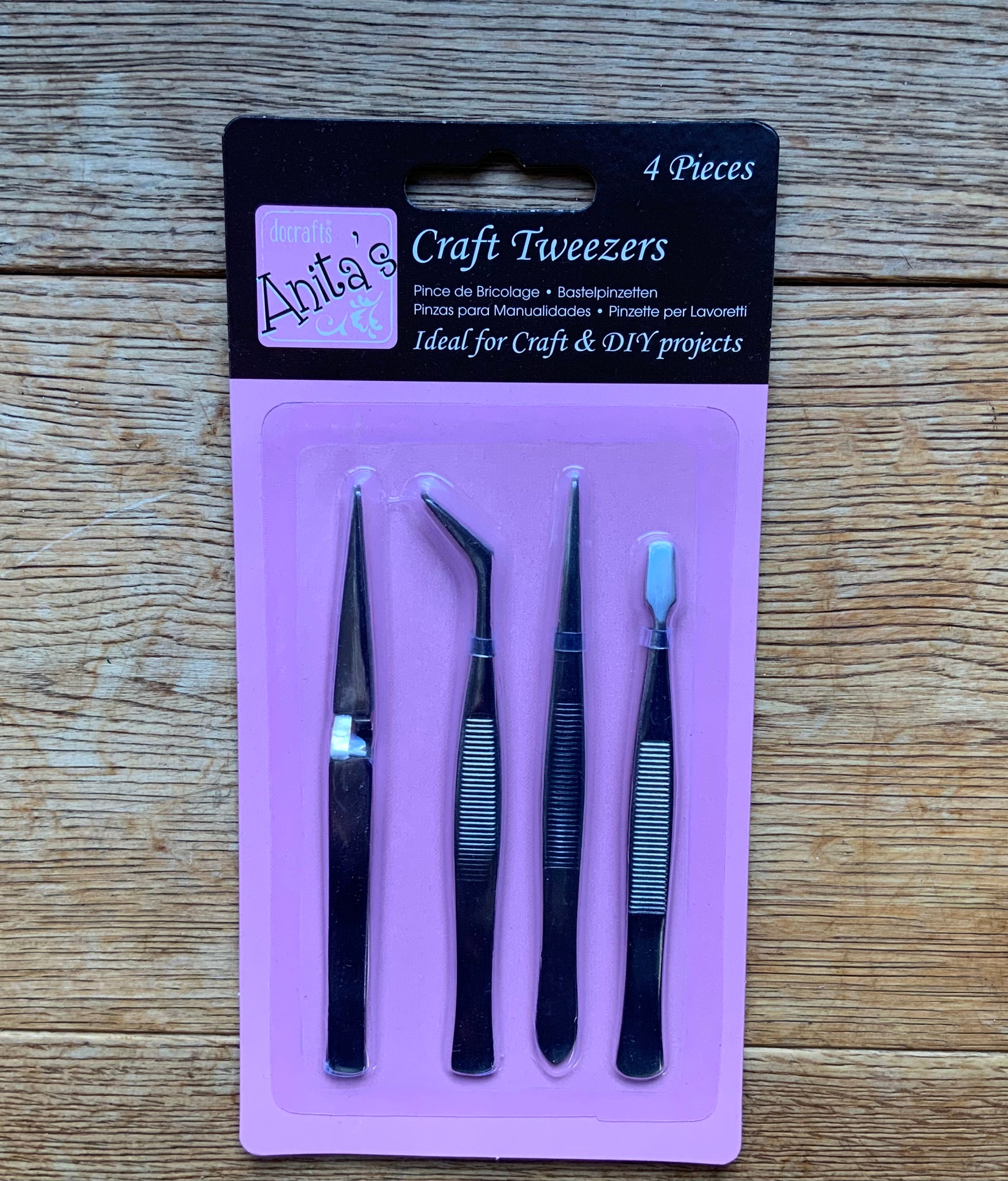 Craft DIY Tweezers Pack 4 - Etsy UK