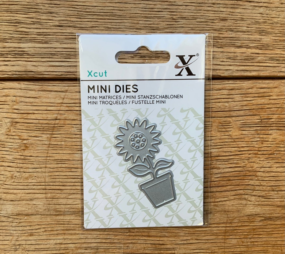 Sunflower Daisy Flower Plant Pot Xcut Mini Metal Cutting Die - Etsy ...