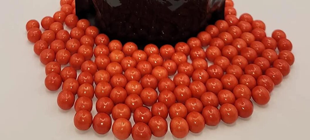 Bayside Candy 0.5" Small Gumballs (cherry Red/orange 0.5", 1lb) - Etsy