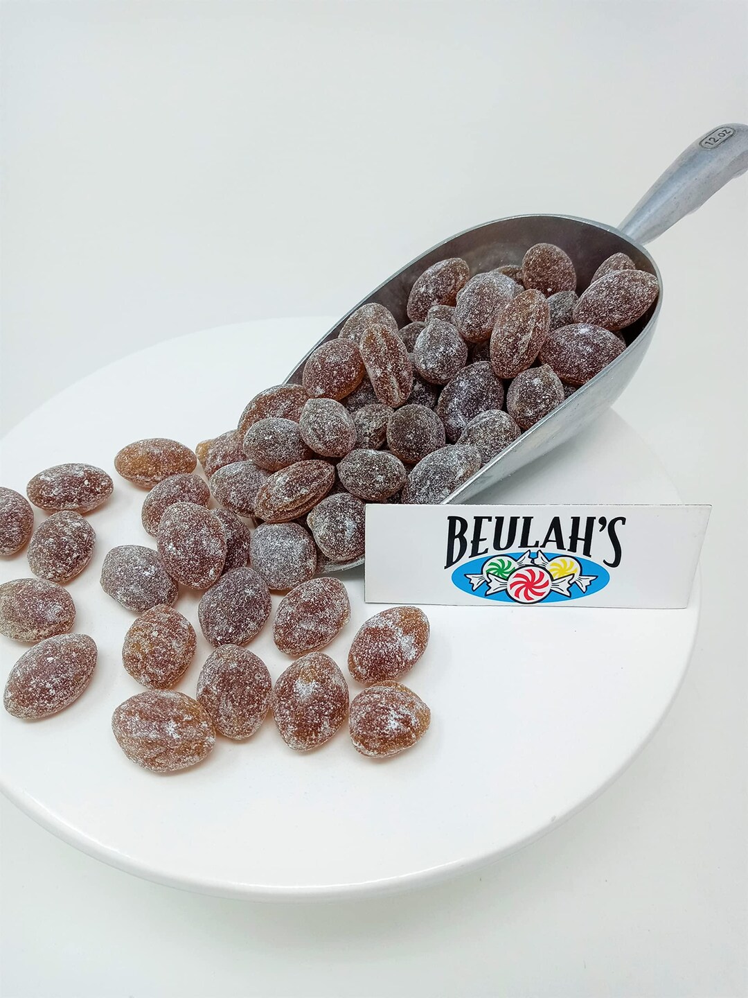 Sanded Root Beer Drops Old Fashioned Hard Candy 1 Pound Claey's Candies ...