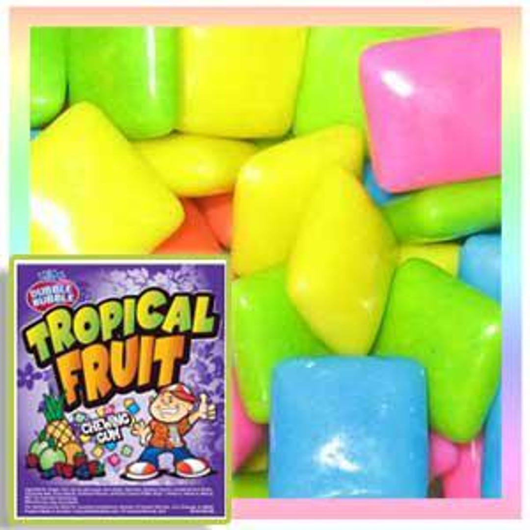 Tropical Fruit Gum/chiclets, 2lbs - Etsy