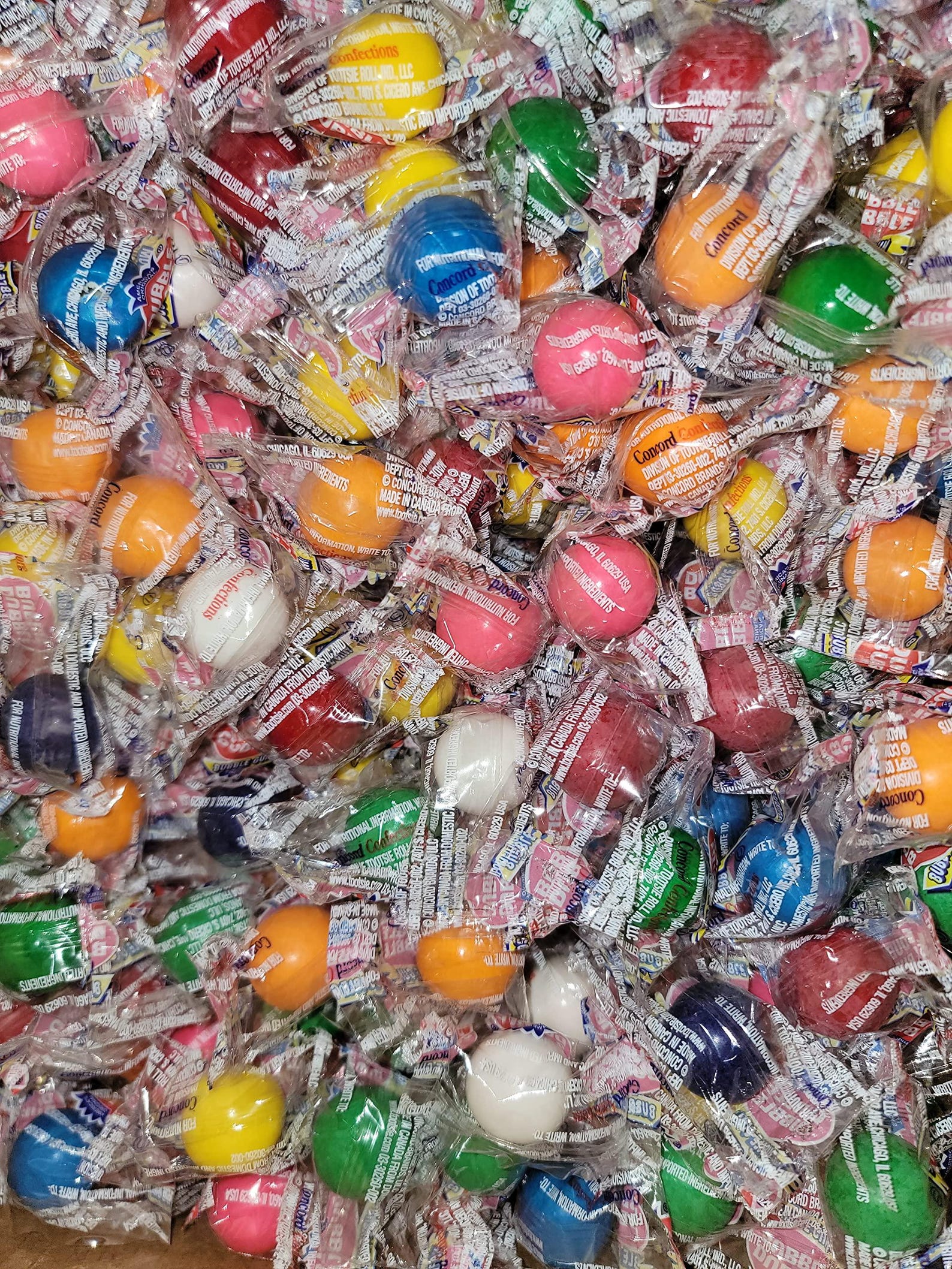 Bayside Candy Flavored Gumballs Assorted Wrapped Gumballs - Etsy