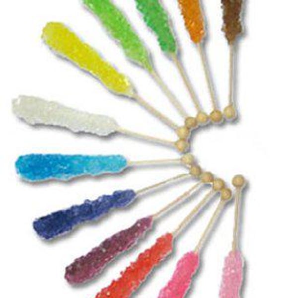 Rock Candy Sticks - Etsy