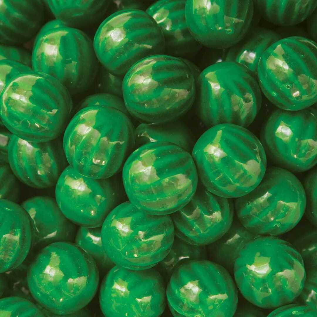 Bayside Candy Flavored Gumballs Watermelon Gumballs 1, Pounds - Etsy
