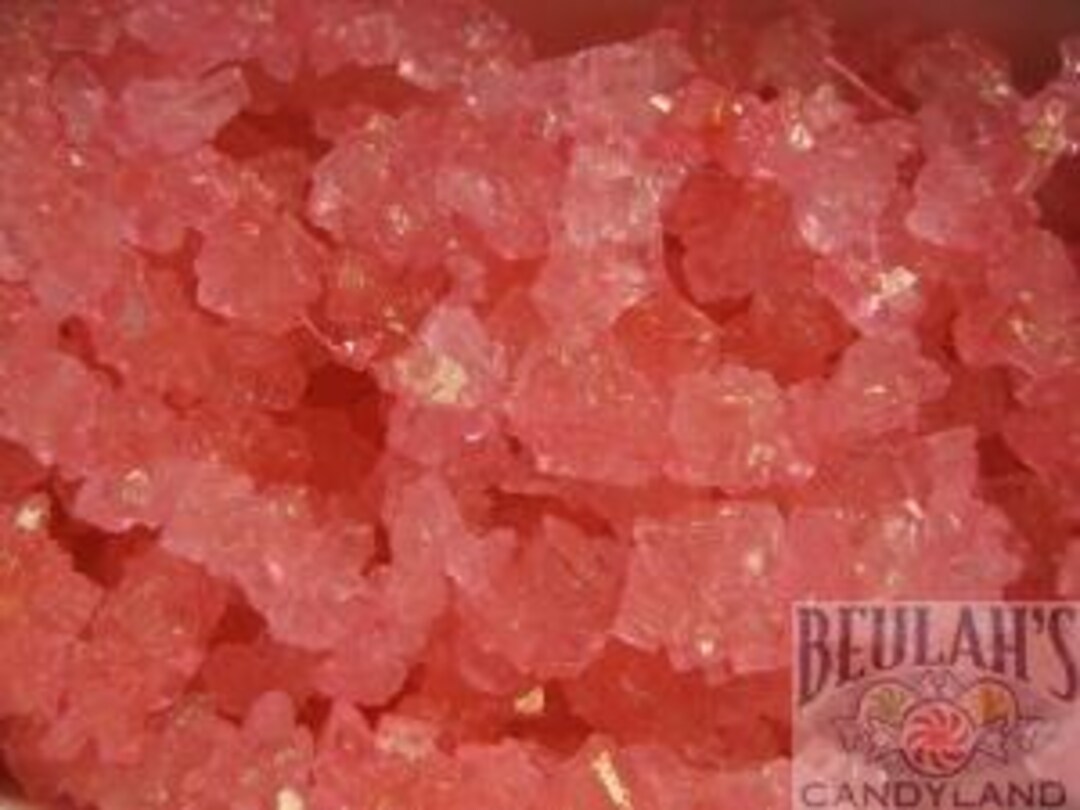 Pink Cherry Rock Candy Strings: 5 Lb Box - Etsy
