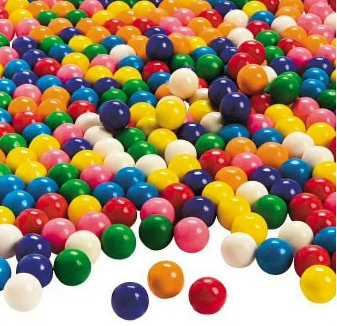 Bayside Candy Flavored Gumballs 0.5" Small Assorted Gumballs - Etsy
