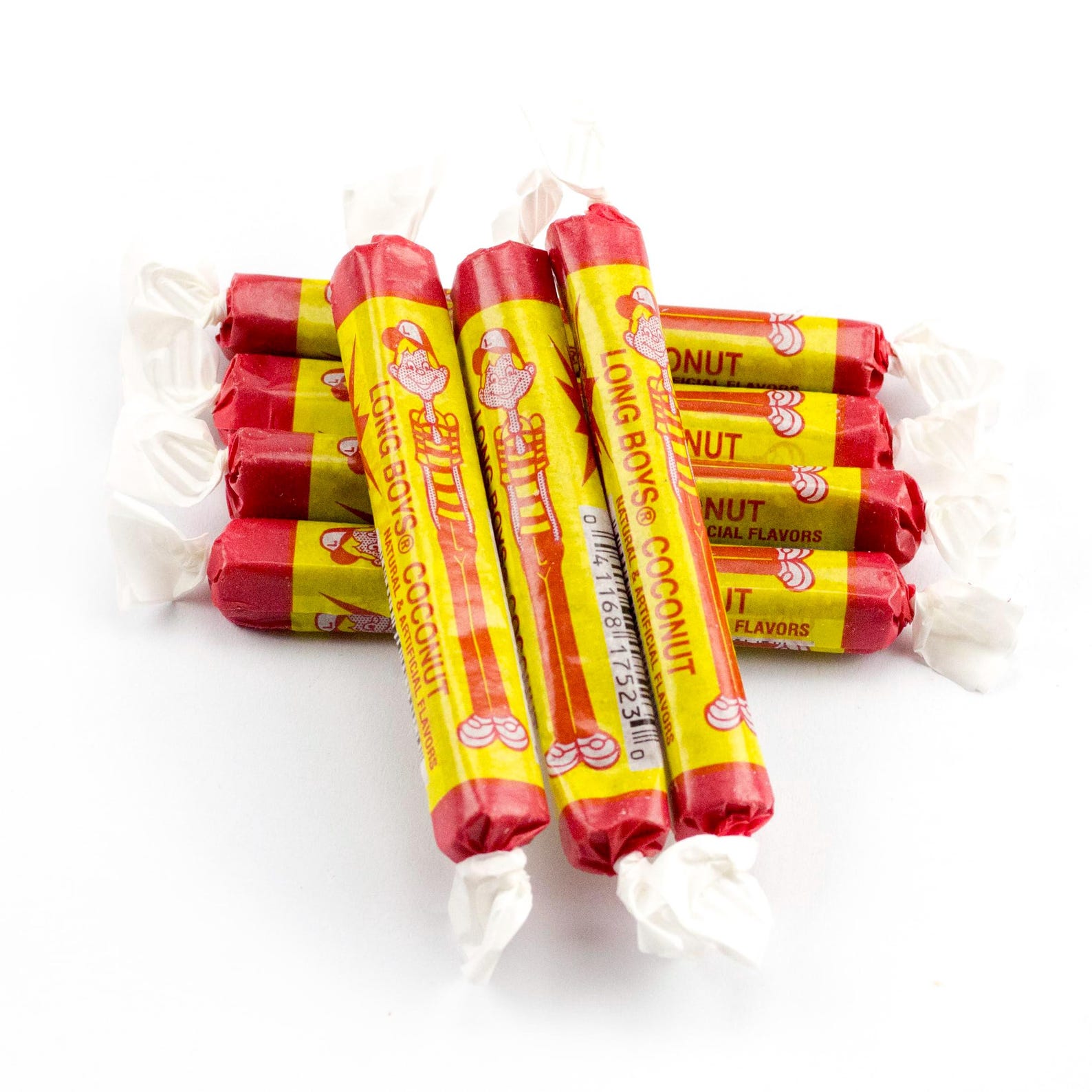 Coconut Long Boys - Chewy Caramel Candy - Creamy Caramels and Real ...