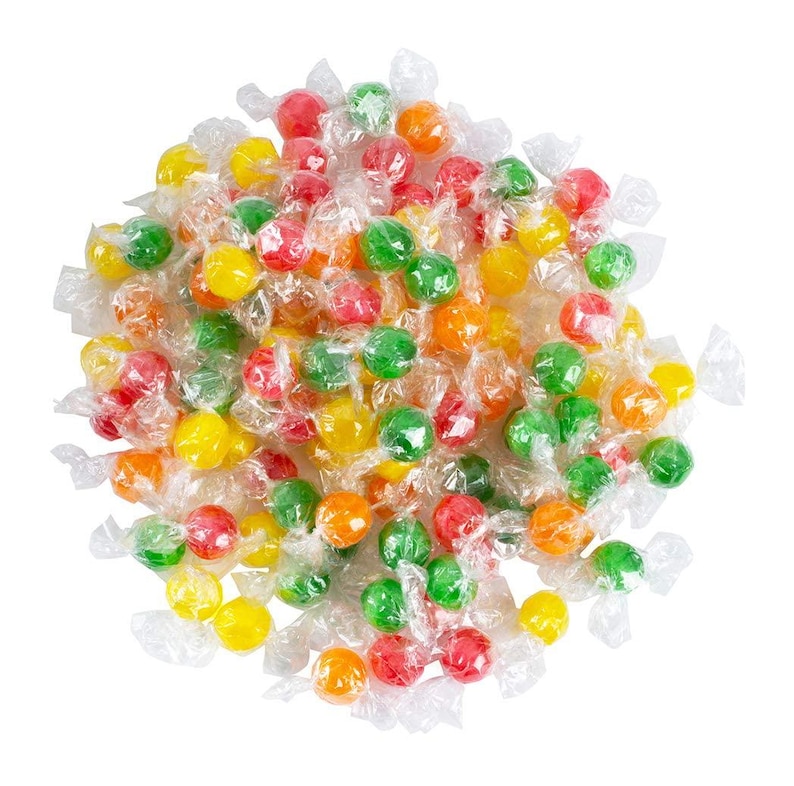 Bayside Candy Sour Balls | Bulk Hard Candy Wrapped | Tangy Fruit Sour ...